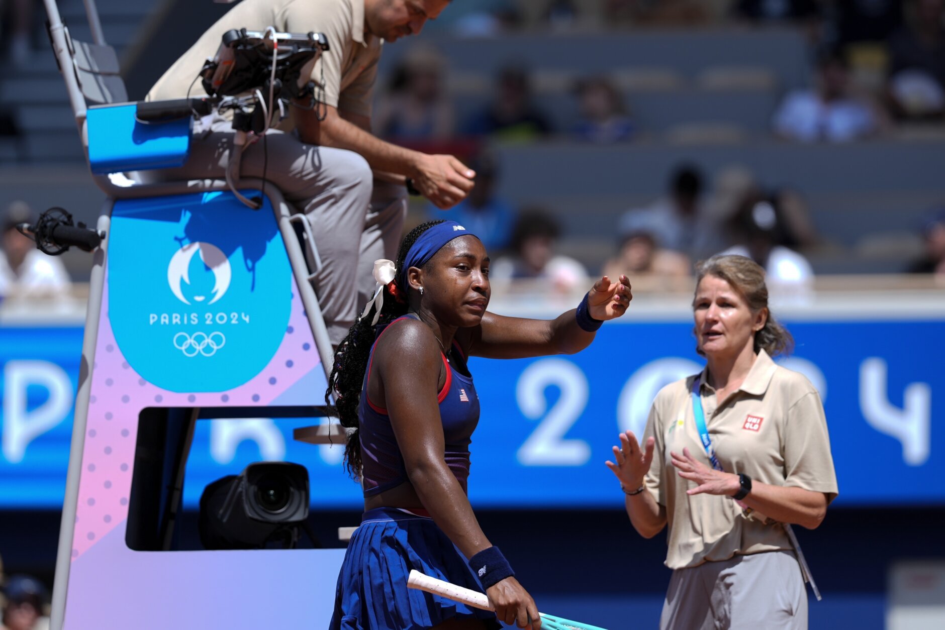 Coco Gauff Meltdown: Paris Olympics Loss & Umpire Drama
