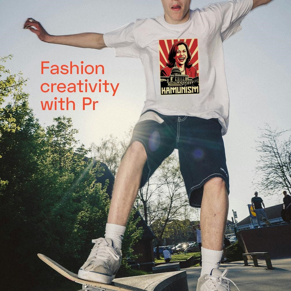 Kamunism Kamala Harris White house paint shirt, hoodie and long sleeve tee