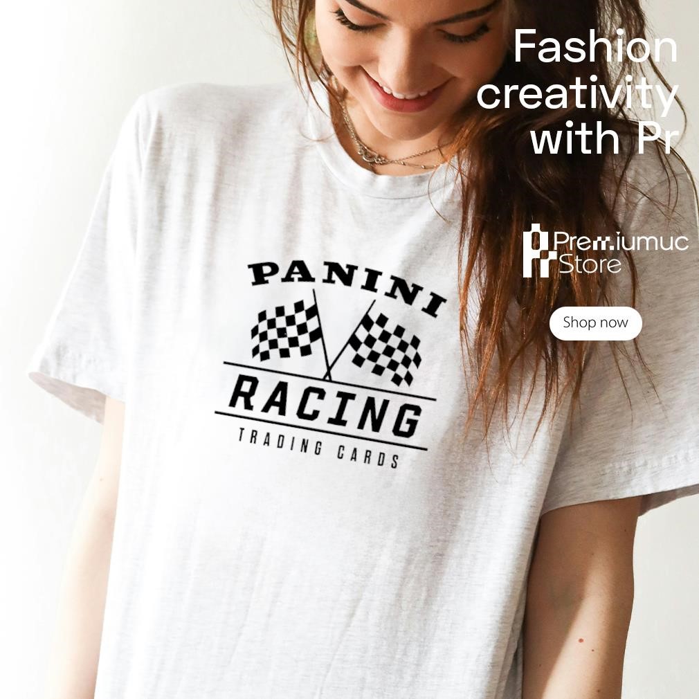 Panini racing trading cards shirt, hoodie and long sleeve tee