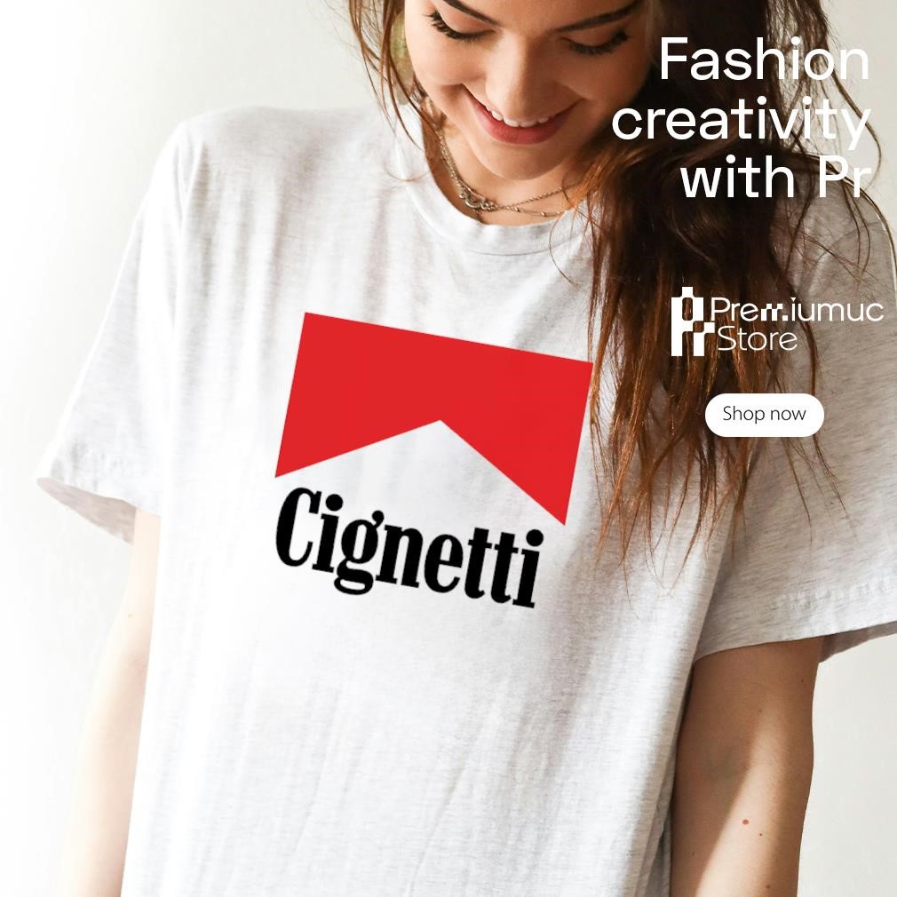 Cignetti shirt, hoodie and long sleeve tee