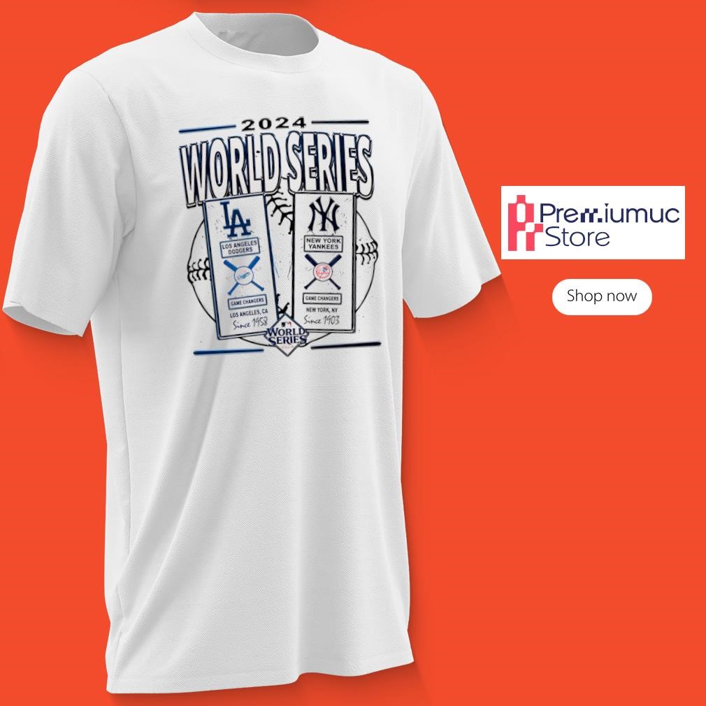 Los Angeles Dodgers Vs New York Yankees 2024 World Series sticker shirt ...