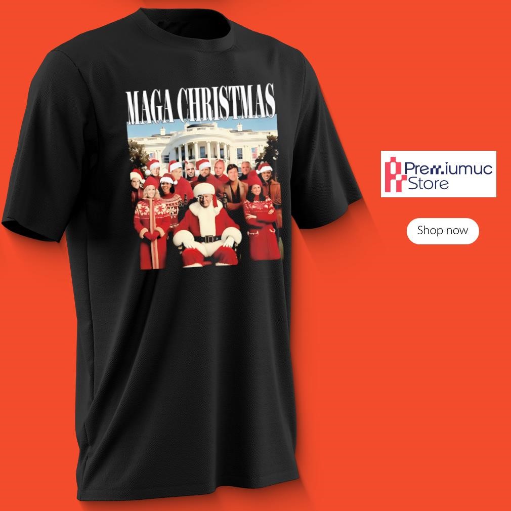 Trump World MAGA Christmas White House sweater, hoodie and long sleeve tee